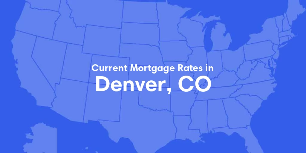 Compare Today's Refinance Rates in Denver, CO